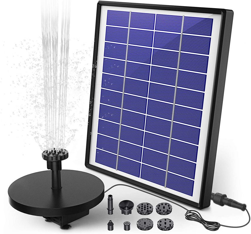 Las 9 mejores fuentes solares - ElJardíndeAndrea